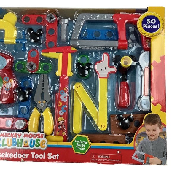 Disney | Toys | Disney Junior Mickey Mouse Clubhouse Toy Tool Set ...